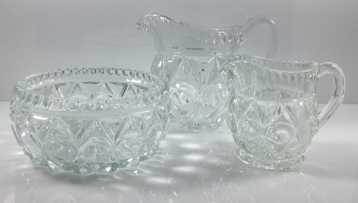 Bagley “Empress”; Pattern #5234 – Heart Of Glass